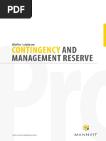 Defining P50 and P80 Contingency | PDF | Median | Risk