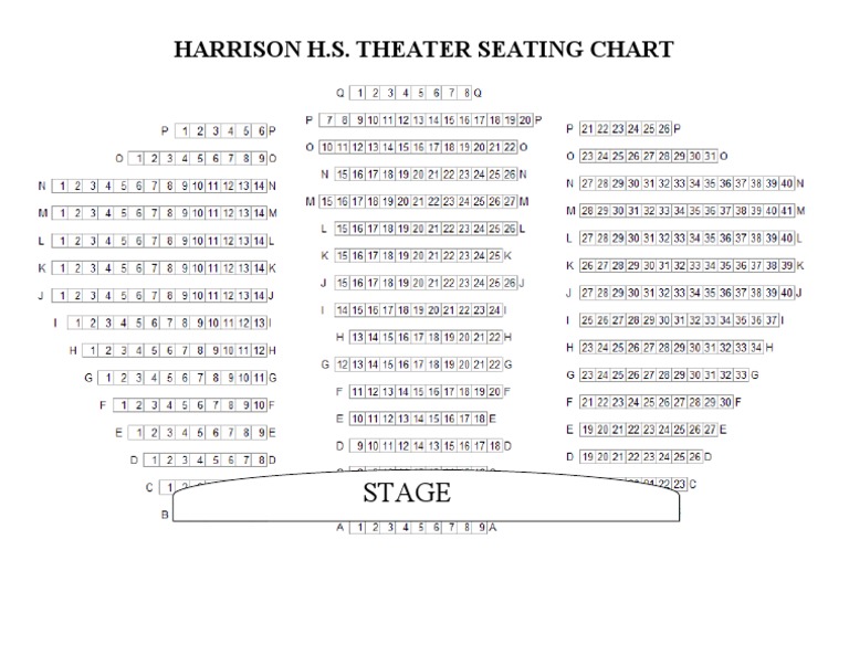 Harrison Seating Chart Exp - Slant v2 | PDF