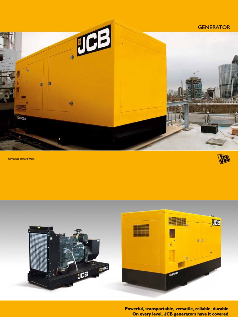 Generator Brochure | PDF | Electric Generator | Science