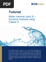 Caesar Modelling Practice | PDF | Pipe (Fluid Conveyance) | Pump