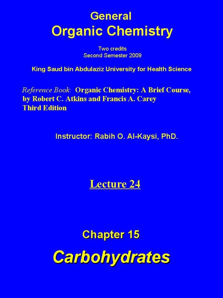 Carbohydrate Classification Guide | PDF | Carbohydrates | Glucose