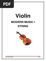 Violin String Color Identification Chart | PDF | Musical Instruments ...