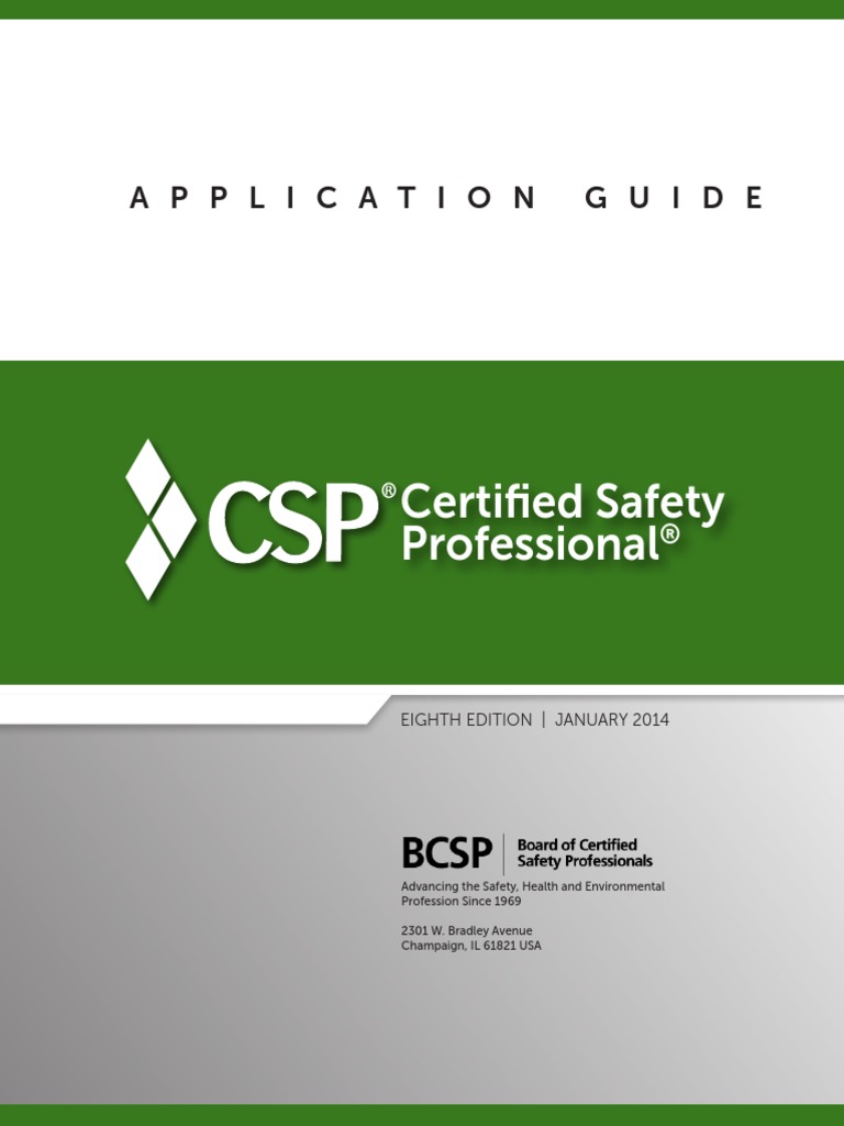 CSP Application Guide | PDF | Professional Certification | Academic Degree