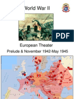 European Theater Map: 1942-1945 | PDF