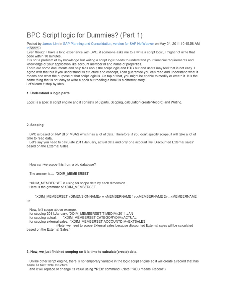 Logic Script Pdf Scope Computer Science Scripting Language