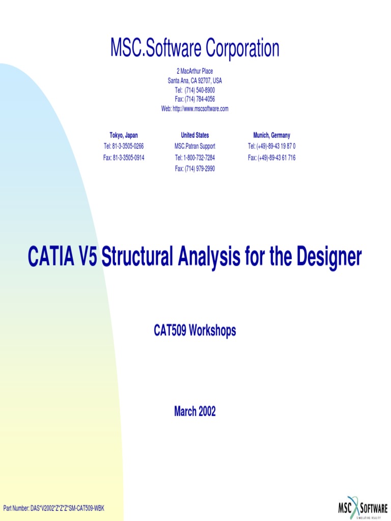 CATIA V5 Structural Analysis For The Designer | PDF | Finite Element Method | Maxima And Minima