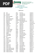 Vegetable Conversion Chart | PDF | Vegetables | Agronomy