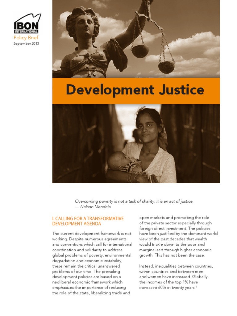 Development Justice | Download Free PDF | International Development ...