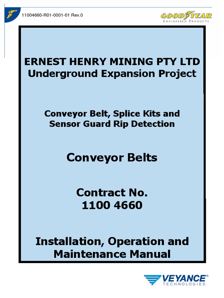 Conveyor Belt Installtion Splicing | PDF | Belt (Mechanical) | Rope