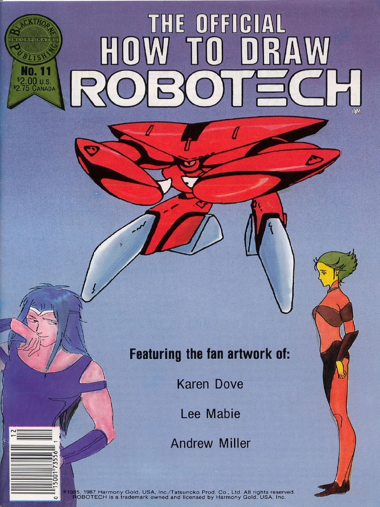 The Official How To Draw Robotech 11 | PDF | Atoms | Chemical Substances