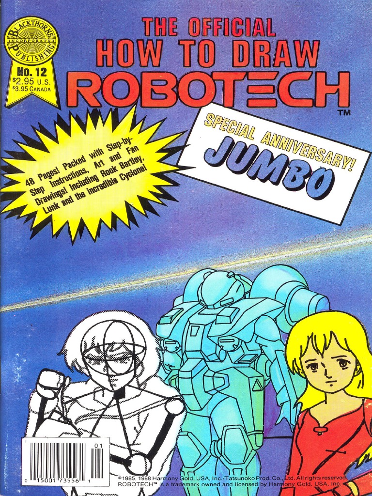 The Official How To Draw Robotech 12 | PDF | Nature | Leisure