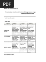 Rubric Opinion Essay | PDF | Essays | Argument