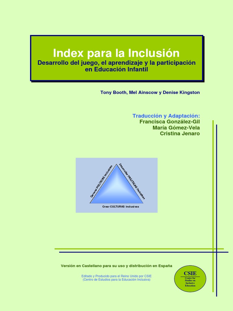 Index para La Inclusion | PDF