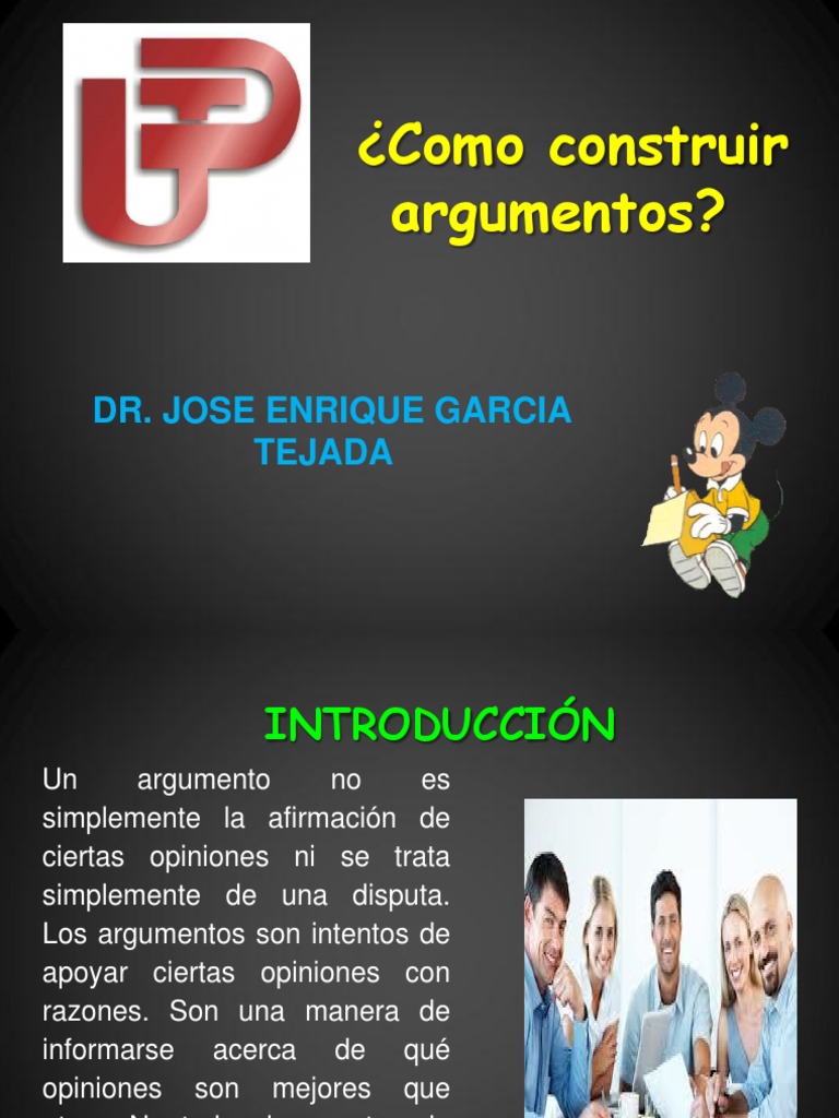 Cómo construir argumentos efectivos | PDF | Teoría de la argumentación ...