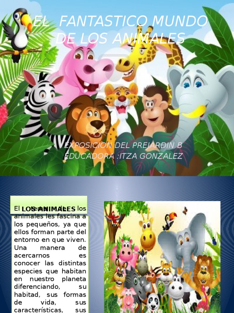 El Fantastico Mundo de Los Animales | PDF | Caballos | Pollo