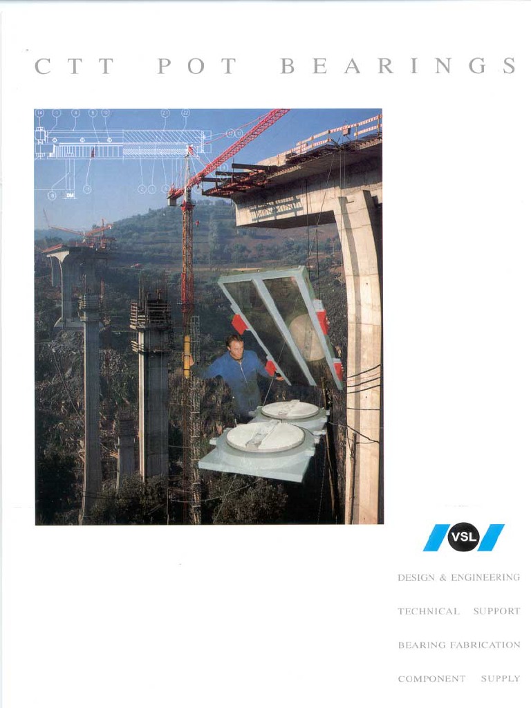 CTT Pot Bearings | PDF | Bearing (Mechanical) | Friction