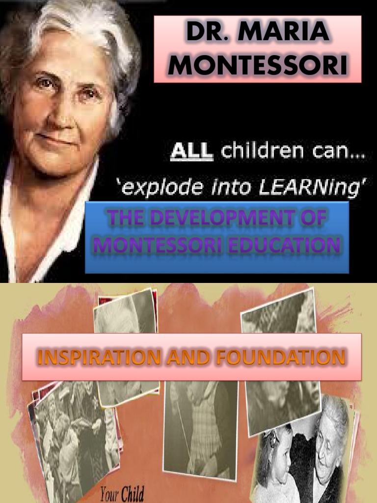 Dr. Maria Montessori | PDF