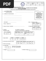 PNC Registration Form | PDF | Nursing | Health Care