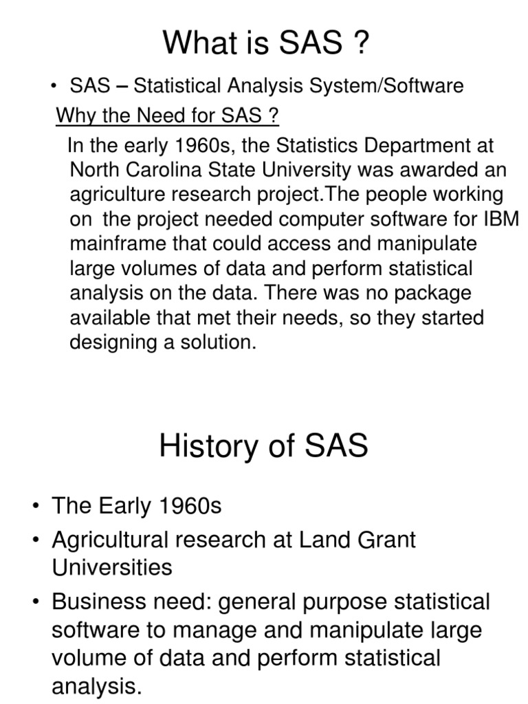 Sas Basics Pdf Sas Software Library Computing