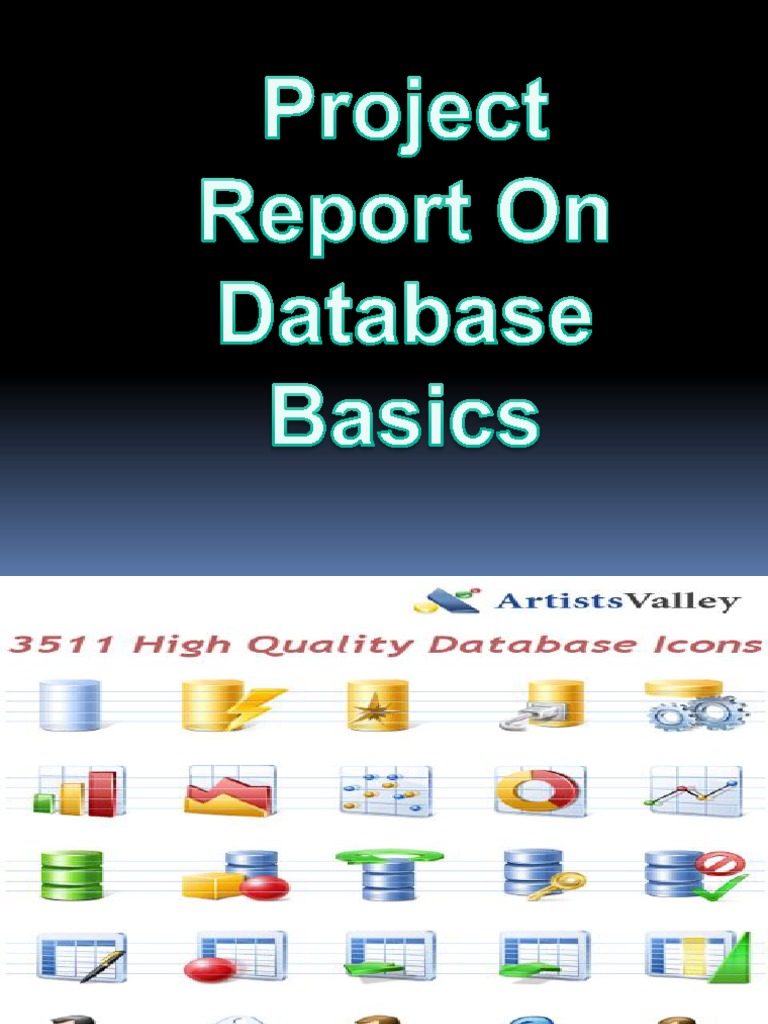 Database Presentation Pdf Sql Databases