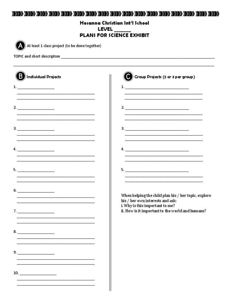 Science Exhibit Plans | PDF | Career & Growth | Computers