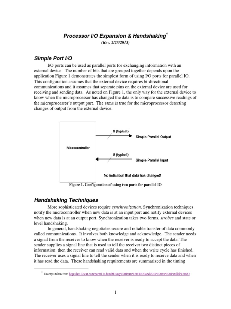 LCD Handshaking | PDF | Input/Output | Microcontroller