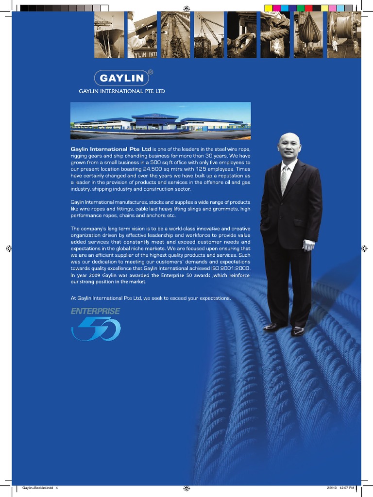 Gaylin Ropes Catalogue - 25102012 | PDF | Rope | Crane (Machine)