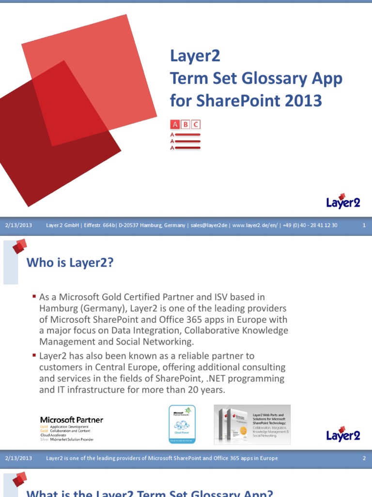 How To Use SharePoint Term Set Glossary App | PDF | Share Point ...