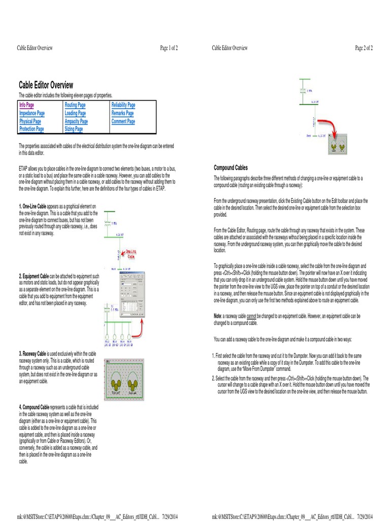 Cable Etap 01 18 2in1 Pdf Electrical Conductor Electrical