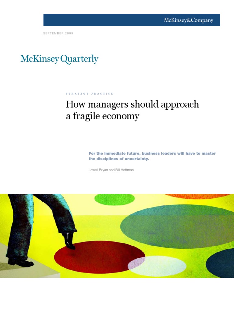 How Manager Should Approach in Fragile Economy | PDF | Credit (Finance ...