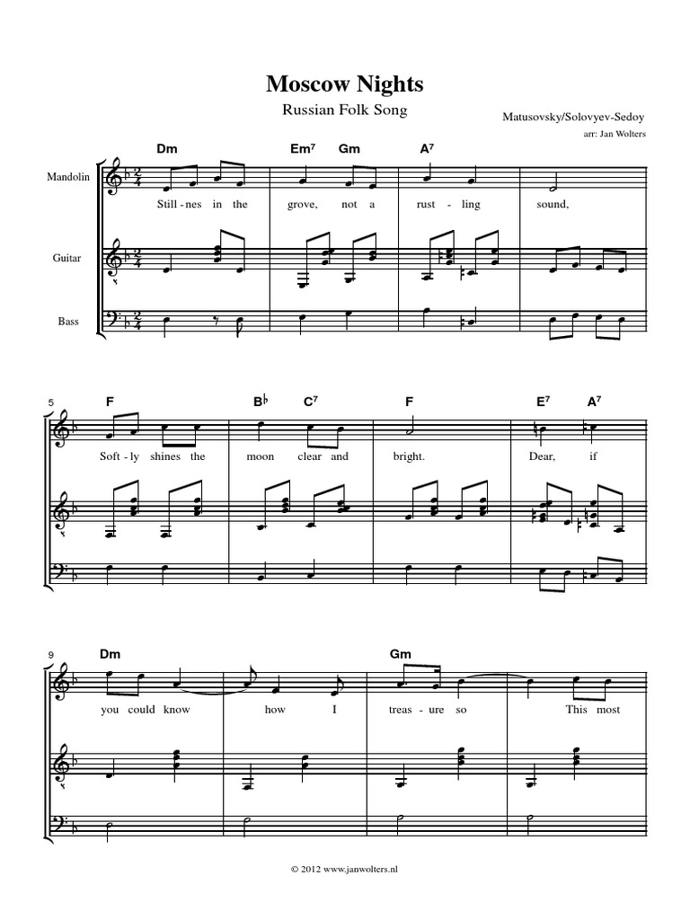 Moscow Nights | PDF