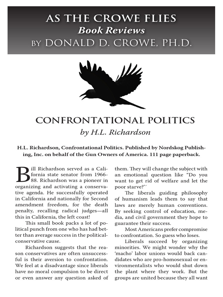 2011 Issue 4 - As The Crowe Flies: Book Reviews by Donald Crowe ...