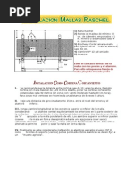 Manual de Instalacion de Malla Ciclonica | PDF | Tornillo | Hormigón