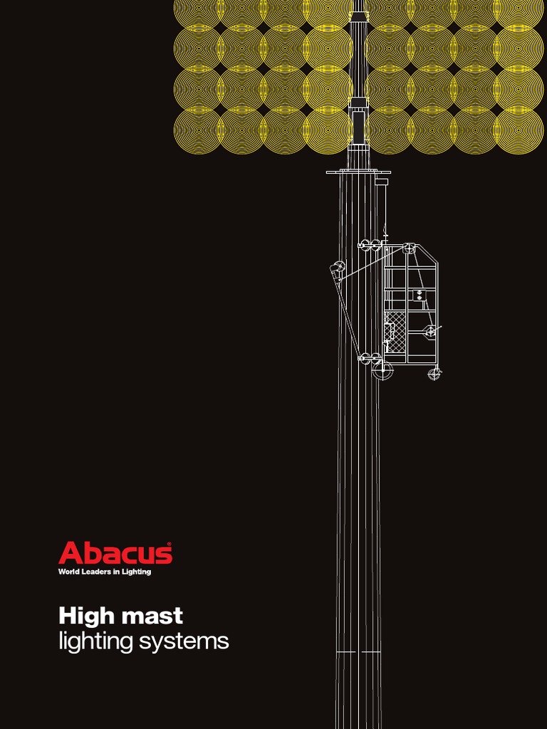 ABACUS High Mast Data Sheet | PDF | Cable | Multi Core Processor