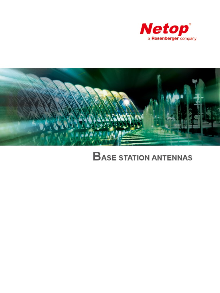 Base Station Antennas | PDF | Antenna (Radio) | Decibel