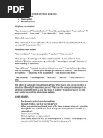 Schema Therapy Flash Card | PDF | Self-Improvement | Science & Mathematics