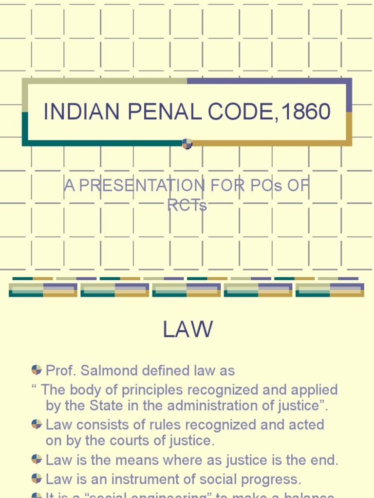 Overview of Indian Penal Code, 1860 | PDF | Crime & Violence | Crime ...