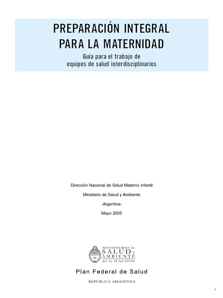 Preparación Integral para La Maternidad | PDF | Fumar tabaco | Adicción