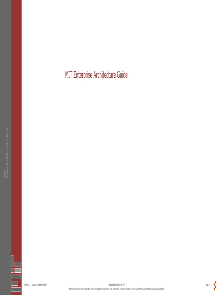 Full Enterprise Architecture Guide | PDF