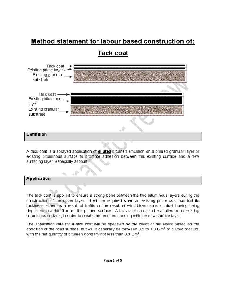 Tack Coat - labor based construction | Asphalt | Traffic