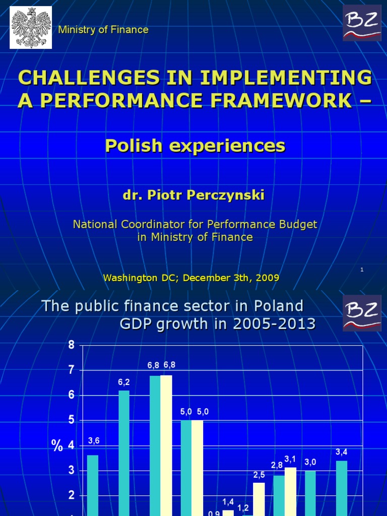 Polish Performance Budget Framework | PDF | Public Finance | Budget