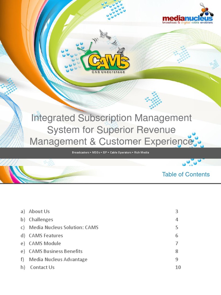 Integrated Subscription Management System | PDF | Subscription Business ...