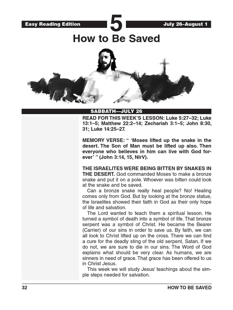 Steps to Salvation Explained | PDF