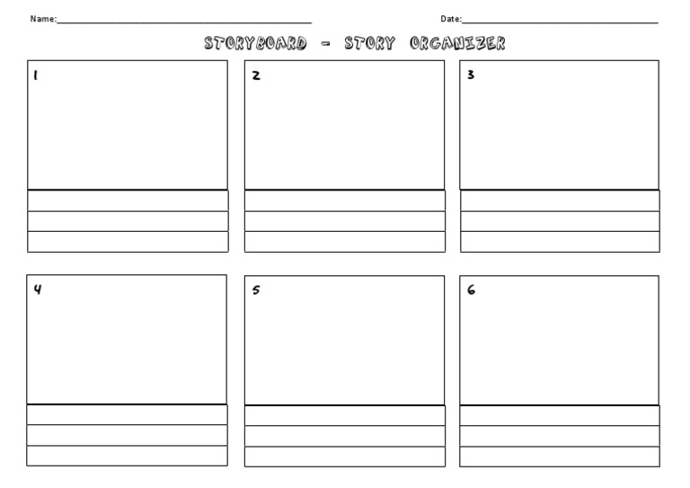 Storyboard Organizer | PDF