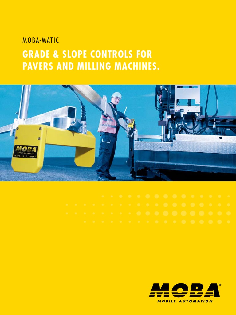 MOBA GS-506 Laser Receiver Accuracy | PDF | Sensor | Control System