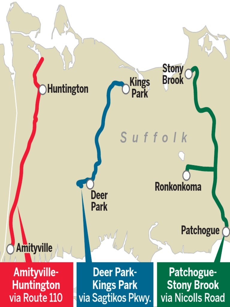 Long Island Route Connections Guide | PDF