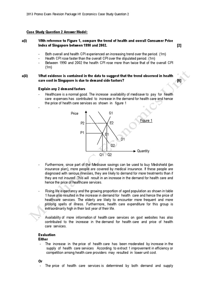 Case Study Health Care | PDF | Consumer Price Index | Externality