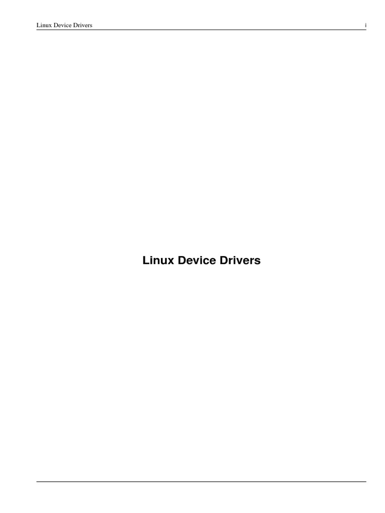 Device Drivers | PDF | Gnu | Free Software