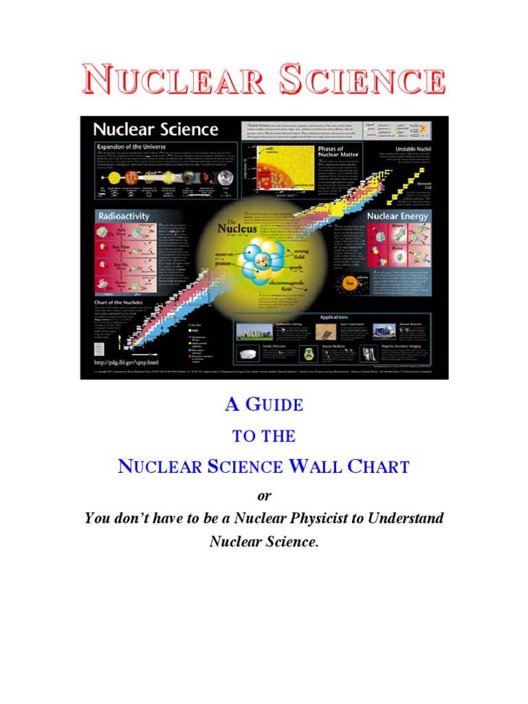 A Guide To The Nuclear Science Wall Chart | PDF | Atomic Nucleus ...
