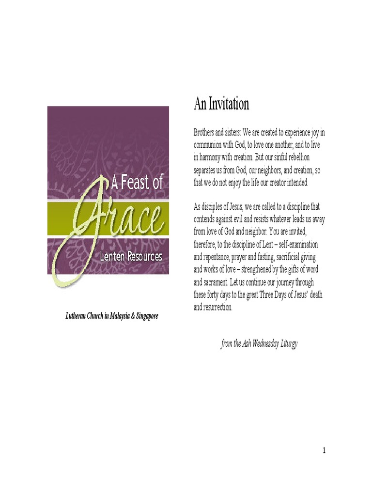 Lent: A Guide to Spiritual Renewal | PDF | Lent | Confession (Religion)